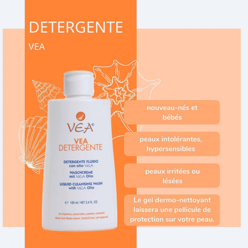 Vea Detergente | Gel Dermo-nettoyant | Vea Olio | Bivea