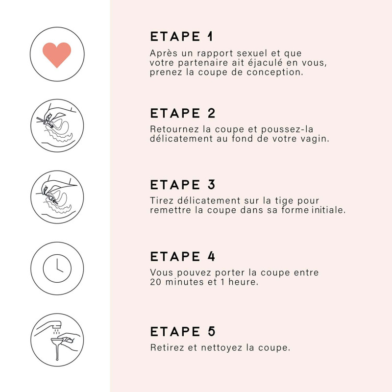 FERTI-LILY Coupe de fertilité | Aide pour concevoir un bébé | Bivea